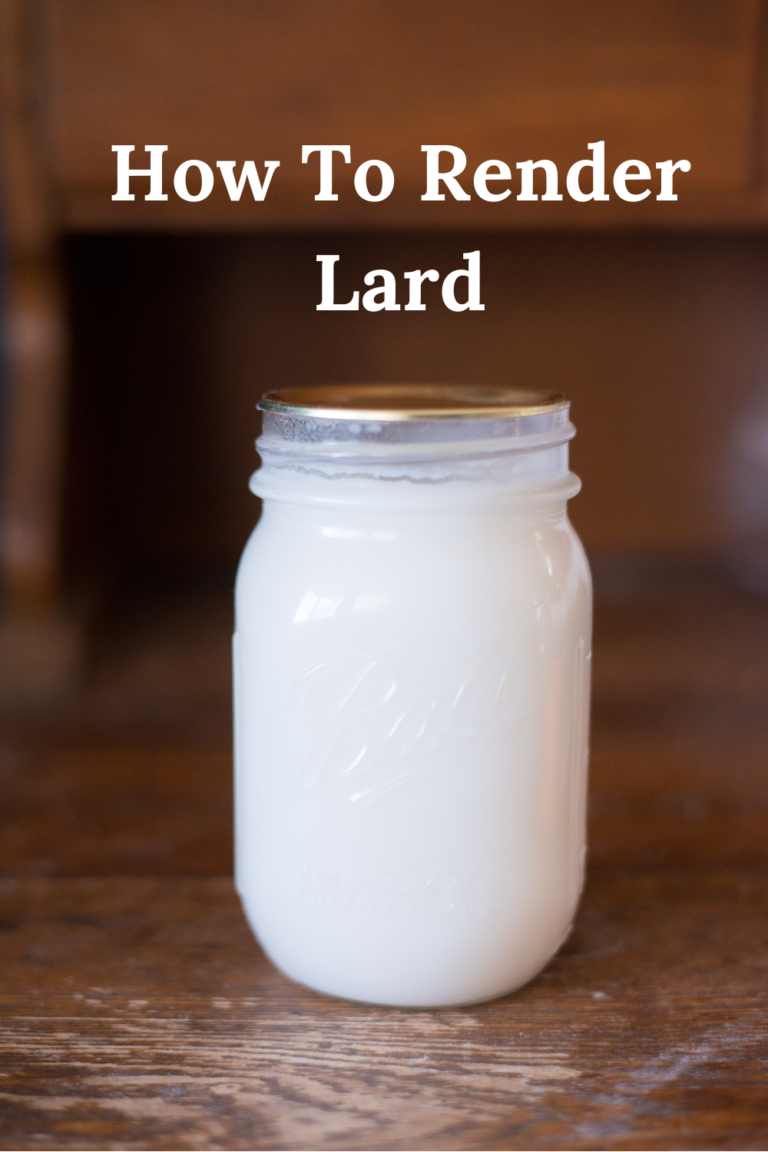 How To Render Lard - Old Fashioned Graces