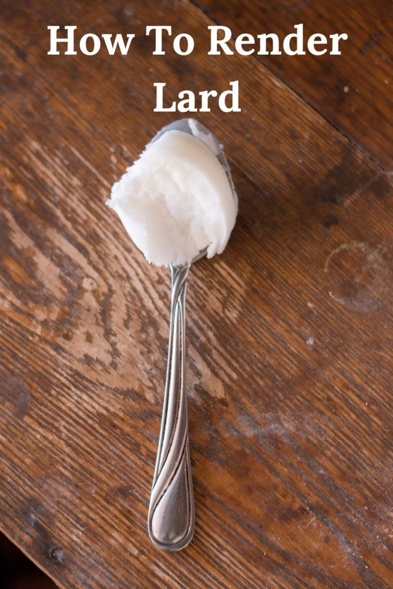 How To Render Lard - Old Fashioned Graces